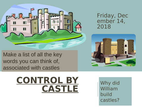 Motte and Bailey Castles | Teaching Resources
