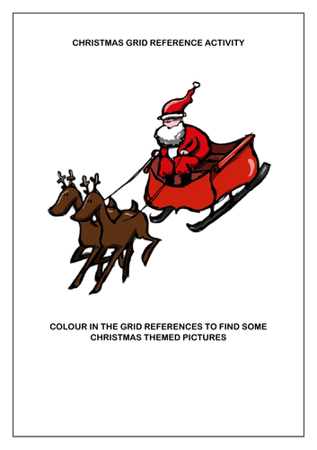 Christmas-Themed Coordinate Plotting Activities for Primary Maths ...