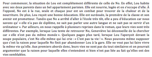 No et Moi- Model Essay and Plan- Lou et No- French A-Level | Teaching ...