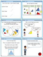 Year 4- 6 reasoning tasks covering the objective: Compare and classify ...