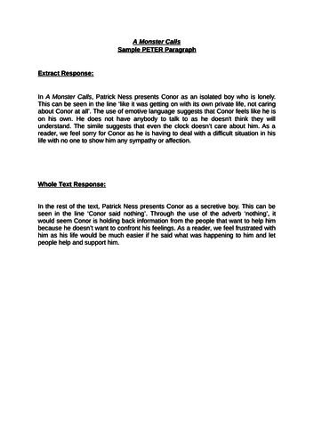 A Monster Calls - Complete SoW | Teaching Resources