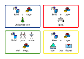 STEM Lego challenge cards, some Christmas themed. SEN/KS1 | Teaching ...