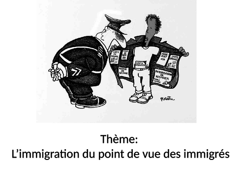 IB French B Expériences Migrations Oxford | Teaching Resources