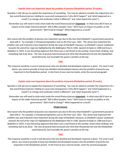 The Elizabethan Poor Law, 1601 | Teaching Resources