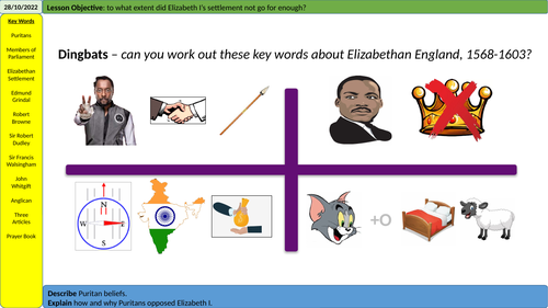 The Nature and Ideas of Puritanism in Elizabethan England | Teaching ...