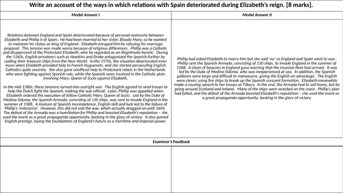 Causes of the Anglo-Spanish Conflict, 1588 | Teaching Resources