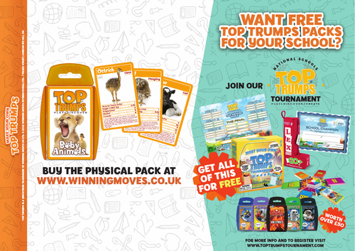 Baby Animals Official Top Trumps - Full Deck | Teaching Resources