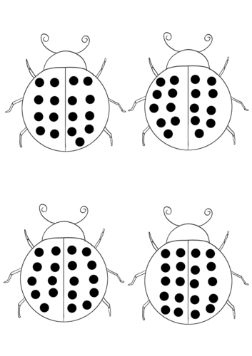 Minibeasts: Ladybirds Counting Spots 1-20 | Teaching Resources