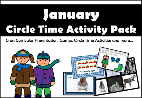January Circle Time Activity Pack | Teaching Resources