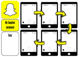 Snapchat Story Template | Teaching Resources