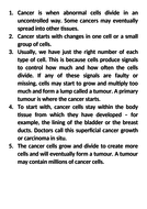 KS4 AQA Biology (Science) Cancer Lesson & Activities | Teaching Resources
