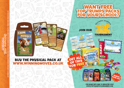 Farm Animals Official Top Trumps - Full Deck | Teaching Resources