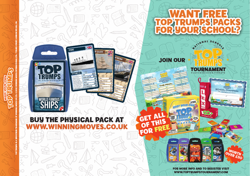 Ships Official Top Trumps - Full Deck | Teaching Resources