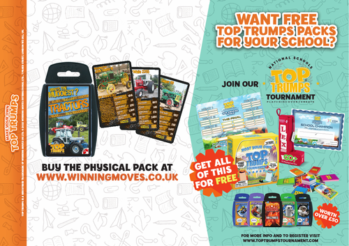 Tractors Official Top Trumps - Full Deck | Teaching Resources
