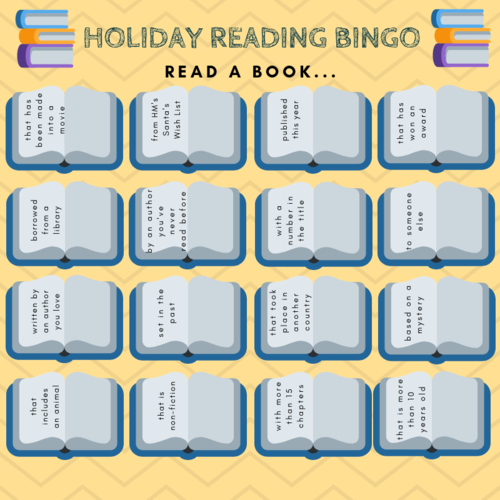 Holiday Book Bingo | Teaching Resources