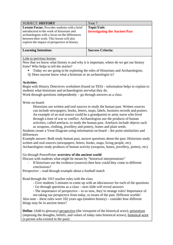 Overview of Ancient World | Teaching Resources