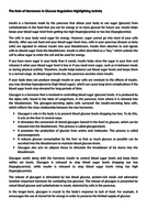 A Level Biology: Regulation of Blood Glucose Lesson & Activities ...