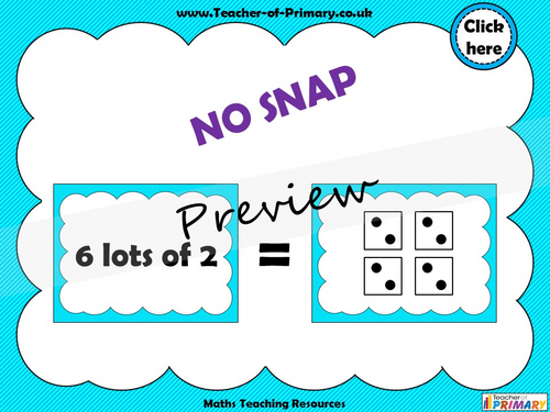 Two Times Table Snap | Teaching Resources