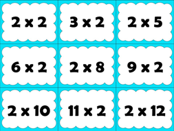 Two Times Table Snap | Teaching Resources