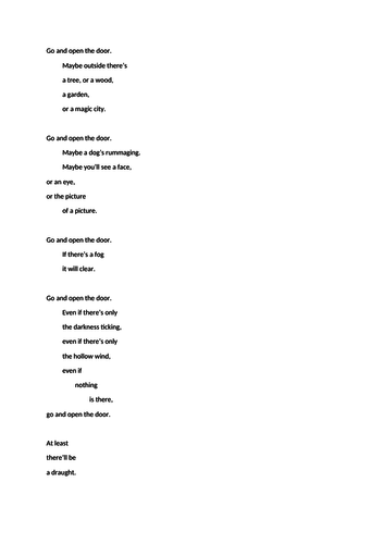 Poetry (Other Cultures) SOW | Teaching Resources