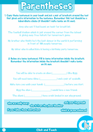 KS2 - Parentheses | Teaching Resources