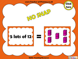 Five Times Table Snap | Teaching Resources