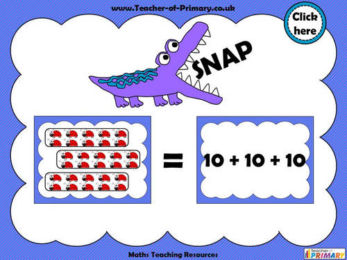 Ten Times Table Snap | Teaching Resources