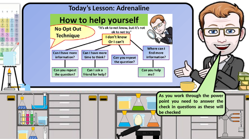 A Level Biology: Adrenaline Action Lesson & Activities | Teaching Resources