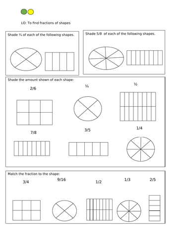 Year 3 - MATHS - Weeks Unit of Fractions | Teaching Resources