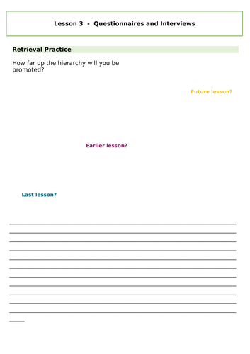 OCR GCSE 9-1 Business 2017 Spec - Unit 2: Marketing - Lesson 3 ...