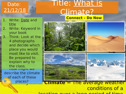 KS3 What is Climate? Whole Lesson | Teaching Resources