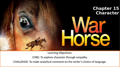 War Horse Scheme of Learning | Teaching Resources