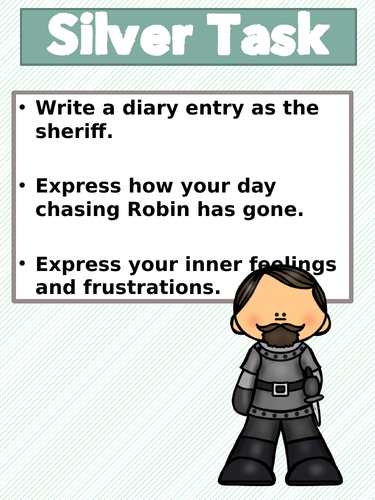 ROBIN HOOD LEGEND-UKS2- LESSON 2 - Understanding of Plot | Teaching ...