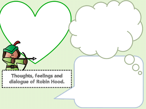 ROBIN HOOD LEGEND-UKS2- LESSON 4 - Understanding of character ...
