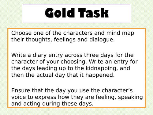 ROBIN HOOD LEGEND-UKS2- LESSON 4 - Understanding of character ...
