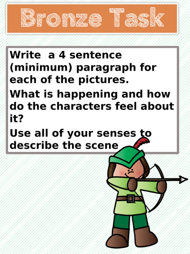 ROBIN HOOD LEGEND-UKS2- LESSON 5 - Writing in Role | Teaching Resources