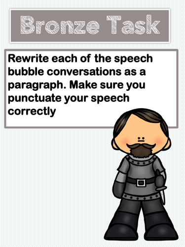 ROBIN HOOD LEGEND-UKS2- LESSON 6 - Integrating Speech | Teaching Resources