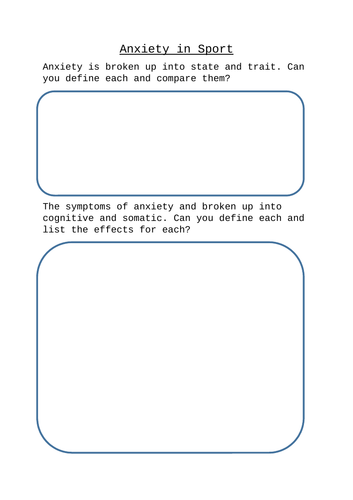 BTEC Sport: Psychology (Full unit with PowerPoint, worksheets & Unit ...