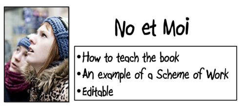 No et Moi- Book Study BUNDLE- A Level French | Teaching Resources