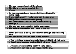 Holes by Louis Sachar - Descriptive writing SOW - Lesson 1 (features ...