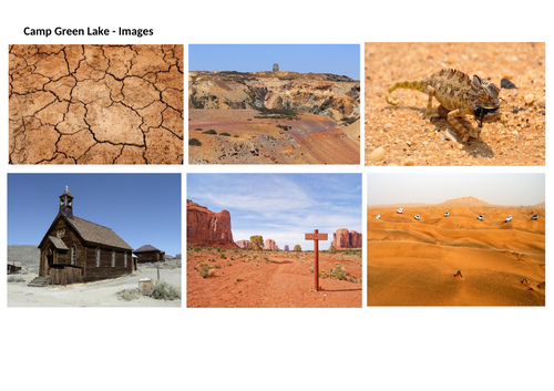 Holes by Louis Sachar - Descriptive writing SOW - Lesson 3 (figurative ...