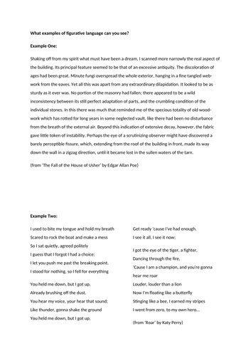 Holes by Louis Sachar - Descriptive writing SOW - Lesson 3 (figurative ...