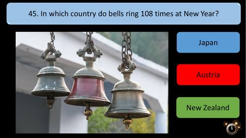 New Year Quiz | Teaching Resources