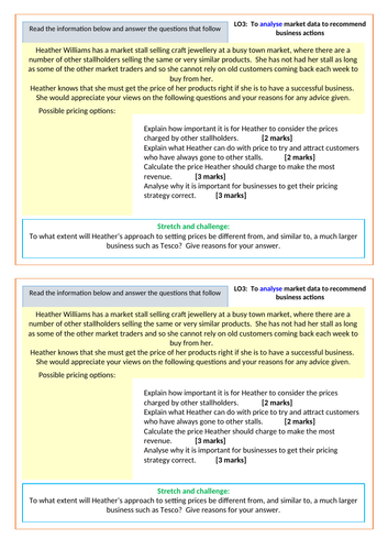 OCR GCSE 9-1 Business 2017 Spec - Unit 2: Marketing - Lesson 16: The ...
