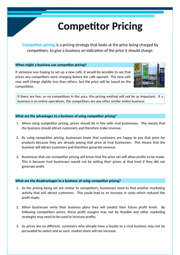 OCR GCSE 9-1 Business 2017 Spec - Unit 2: Marketing - Lesson 17-18 ...