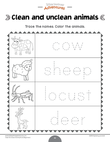 Clean and Unclean Coloring Activity Book | Teaching Resources