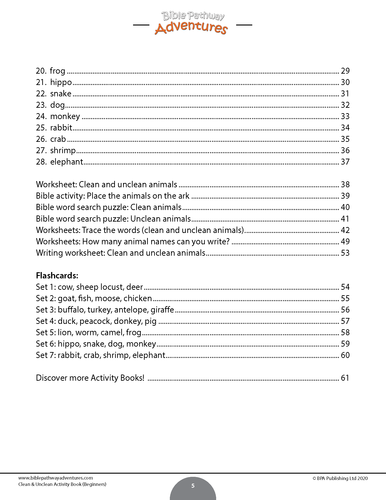 Clean and Unclean Coloring Activity Book | Teaching Resources