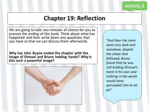 Boy in the Striped Pyjamas - Chapters 17 - 20 (TWO FULL LESSONS ...