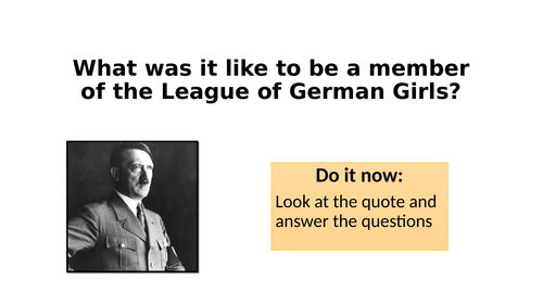 League of German Maidens | Teaching Resources