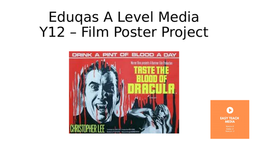 A Level Media Production Skills Project | Teaching Resources